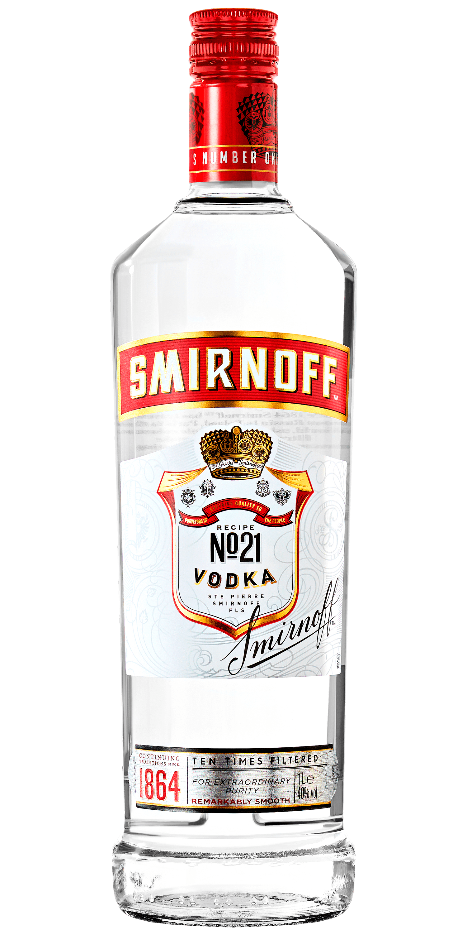 Горілка Smirnoff Red 1л ≡ Купити в Києві, Україні | BAYADERA.UA