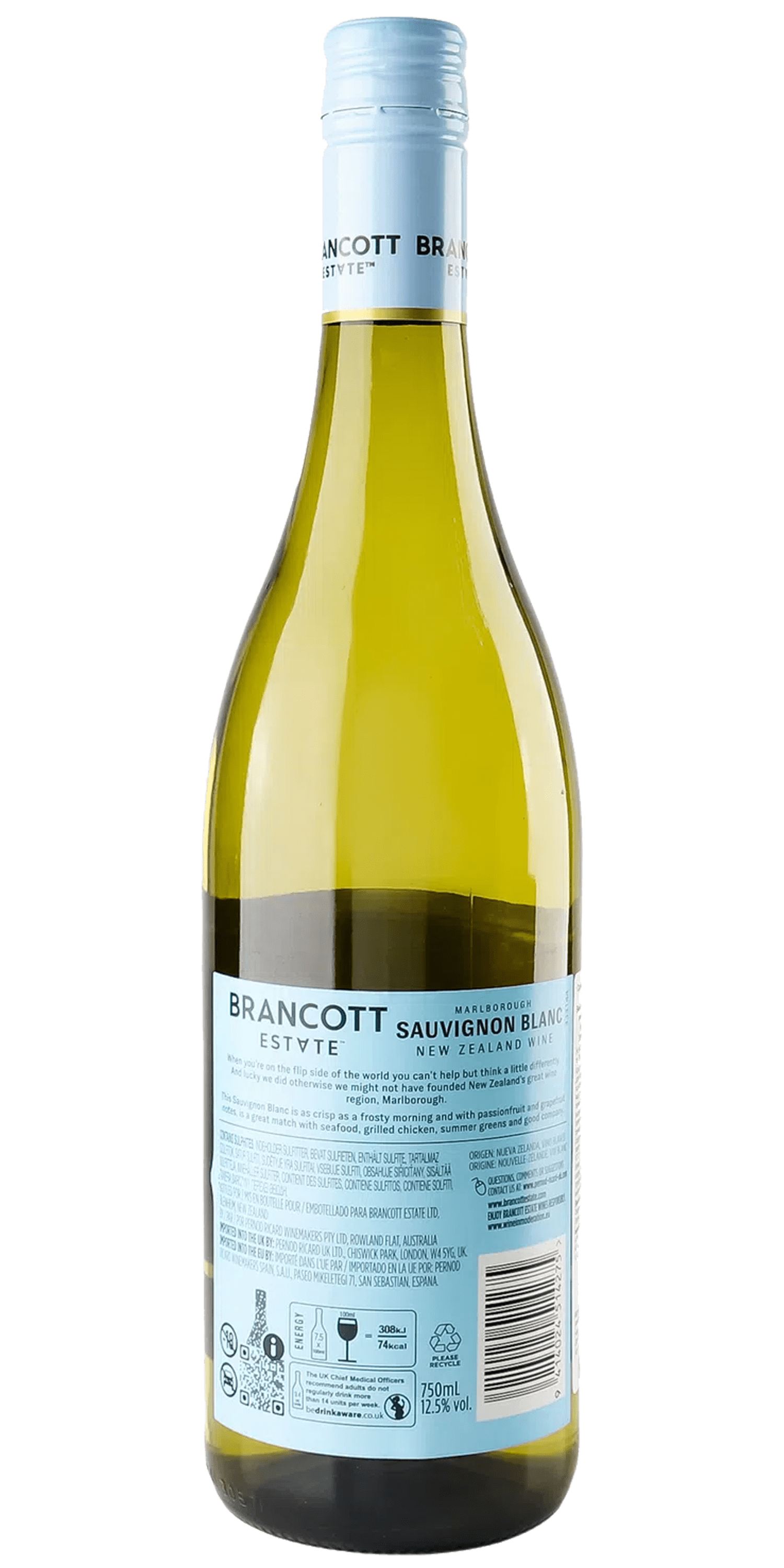 Вино Brancott Estate Marlborough Sauvignon Blanc біле сухе 0.75л ≡ ...