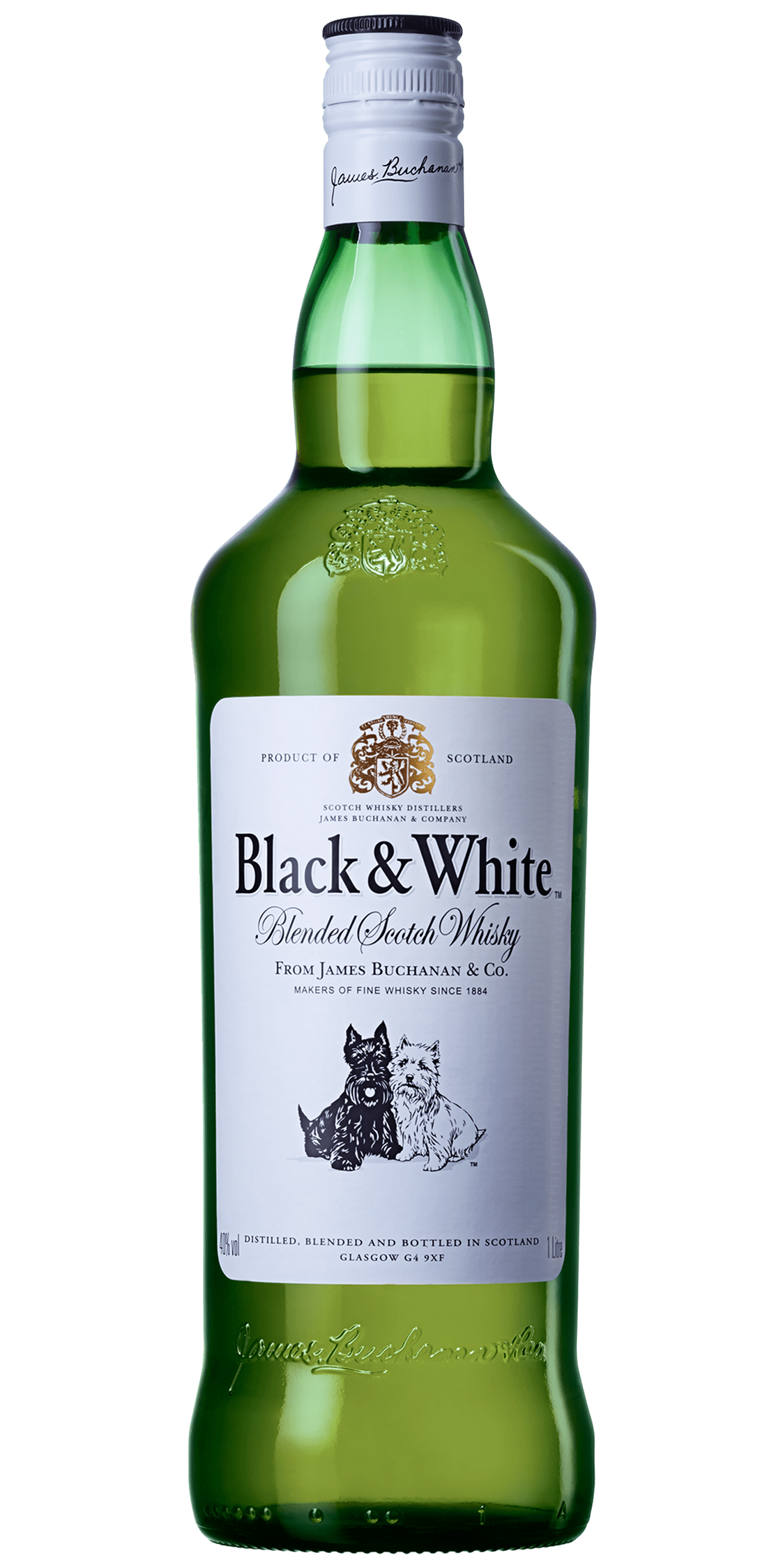 Віскі Black & White витримка 6 років 1л ≡ Купити в Києві, Україні | BAYADERA.UA