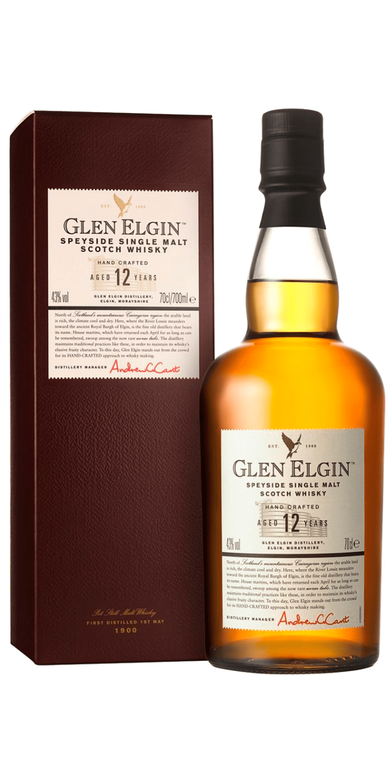 Віскі Glen Elgin витримка 12 років 0.7л в коробці ≡ Купити в Києві, Україні | BAYADERA.UA